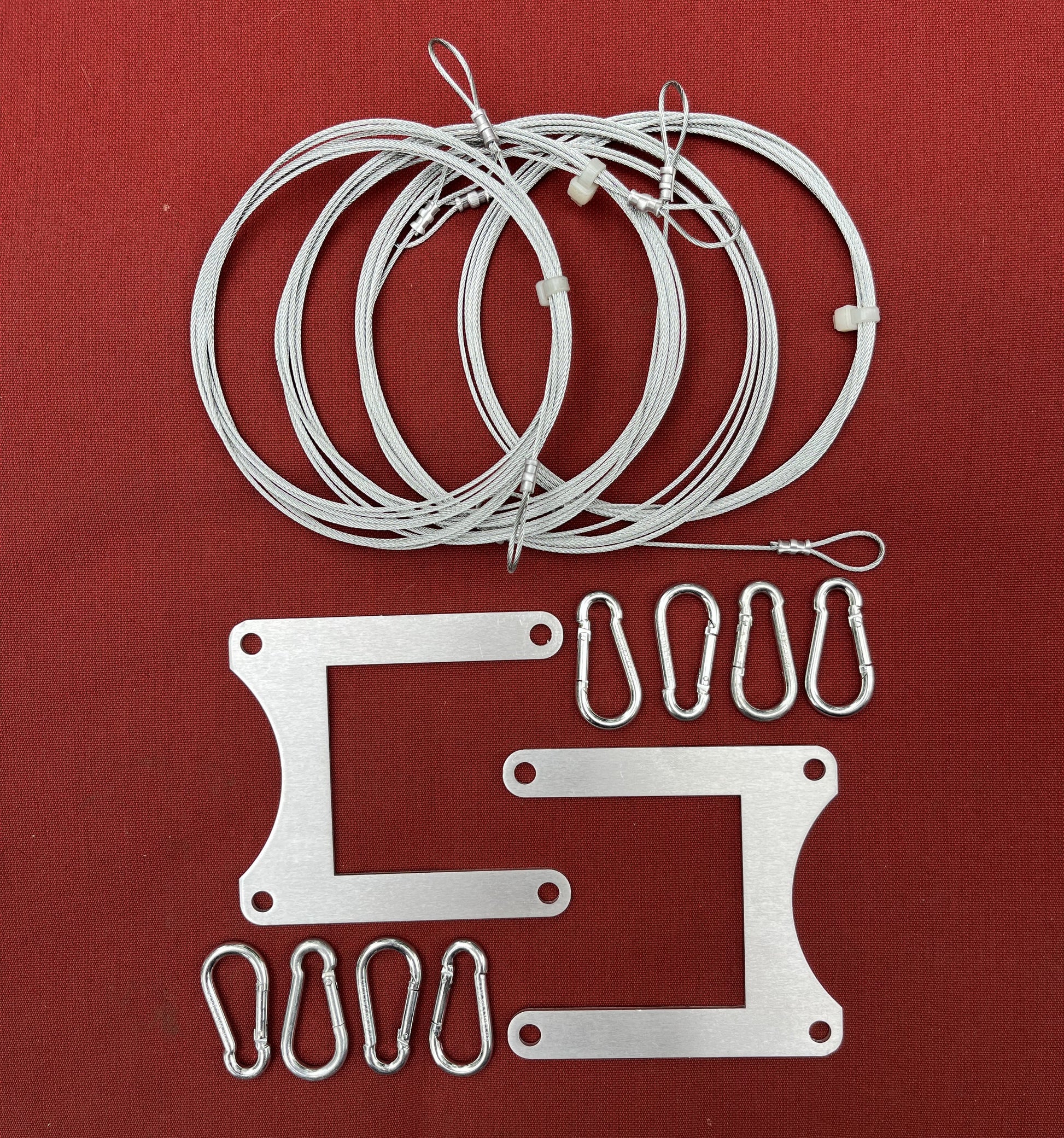 Skelly Kit - Brackets, Clips, and Wire – Secure-A-Skelly